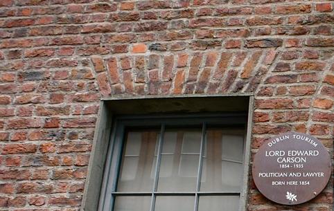 The plaques of Dublin: Lord Edward Carson, Harcourt Street. | Come Here ...