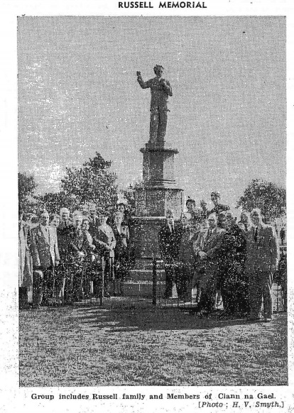 Statues of Dublin: Seán Russell, Fairview Park. | Come Here To Me!