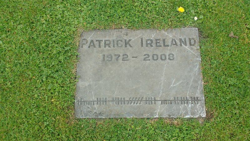 Burying Patrick Ireland. | Come Here To Me!