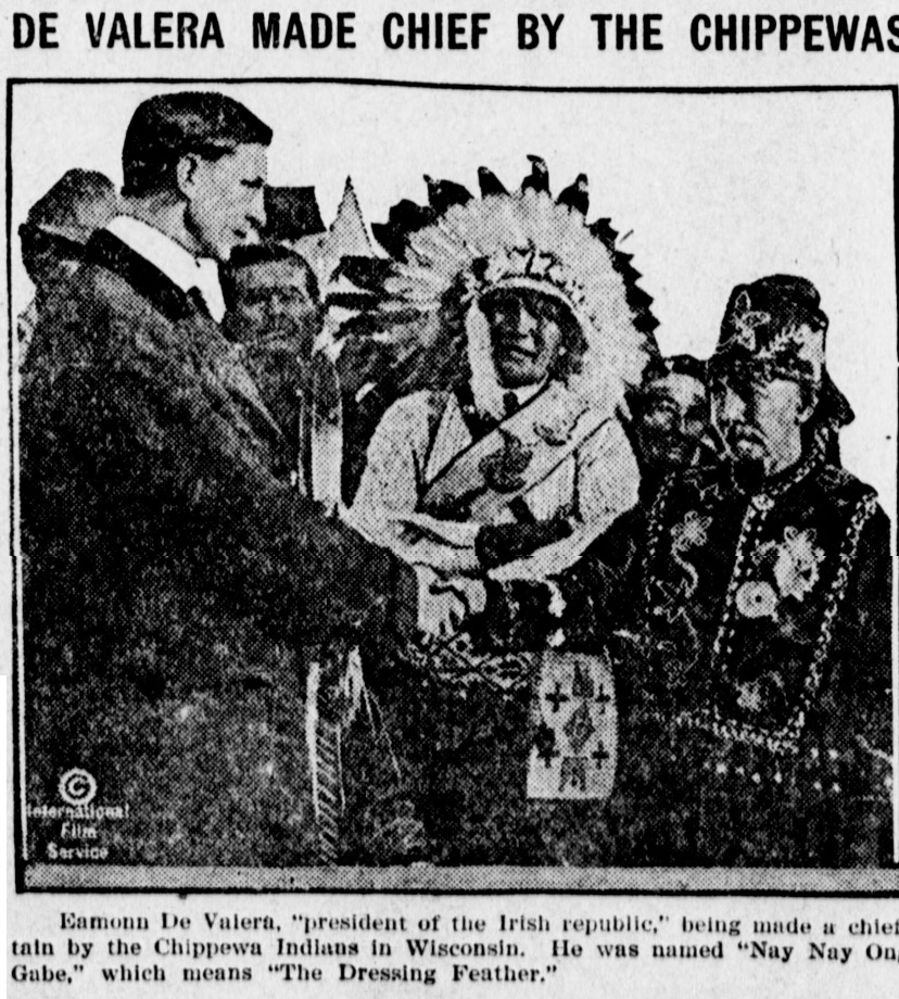 The Chippewa Tribe: Ireland’s unlikely friends. | Come Here To Me!