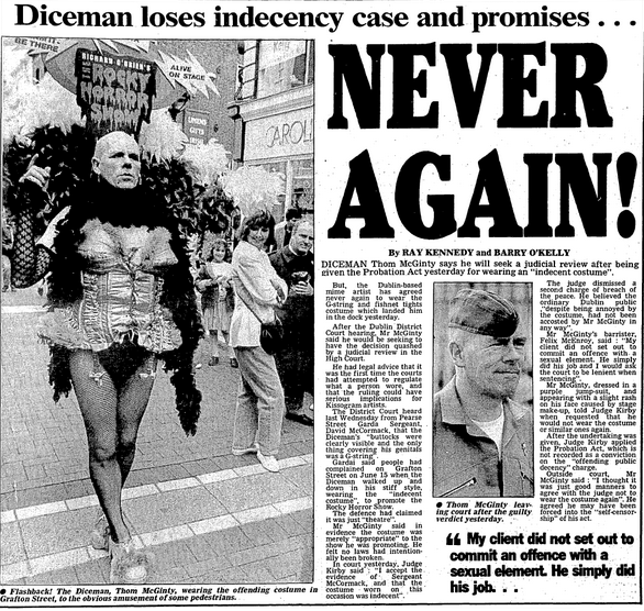 The Diceman’s day in court | Come Here To Me!